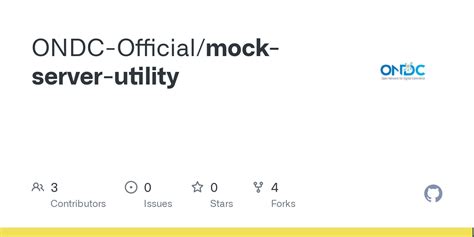 GitHub ONDC Official Mock Server Utility