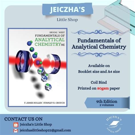 Fundamentals Of Analytical Chemistry [9th Edition] Shopee Philippines