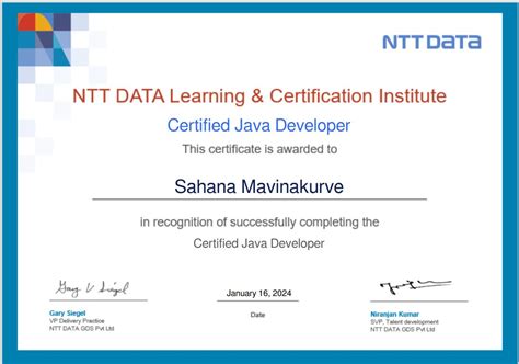 Sahana Mavinakurve On Linkedin Java Developer