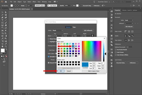 How To Change Background Color In Illustrator Tutorial