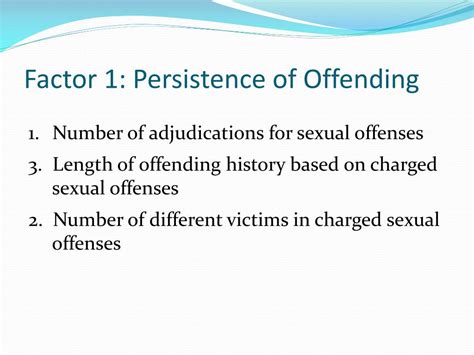 Ppt Training The Trainers Juvenile Sexual Offender Risk Assessment