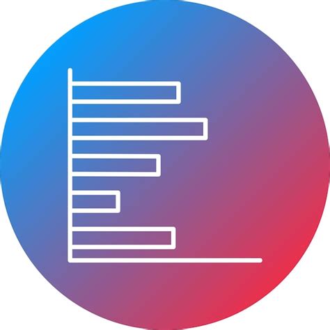 Premium Vector Horizontal Bars Showing Progress Icon Vector Image Can