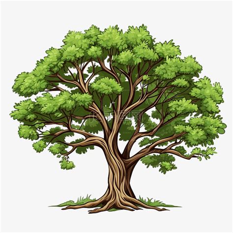 樹的插圖素材图片免费下载 千库网
