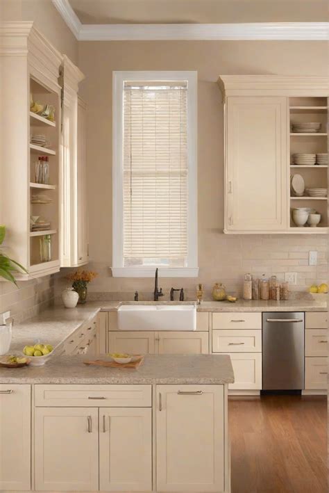 What Color Cabinets Go With Accessible Beige Walls