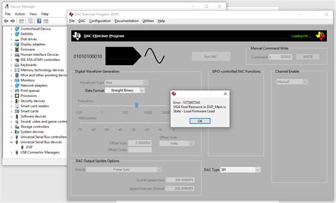 Dac8811evm Pdk Dxp Run Error Data Converters Forum Data Converters Ti E2e Support Forums
