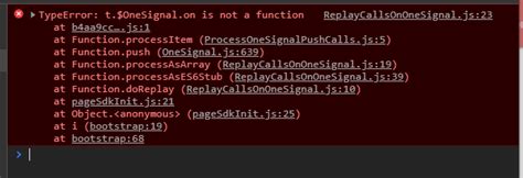 Eonesignalon Is Not A Function · Issue 8 · Nuxt Communityonesignal