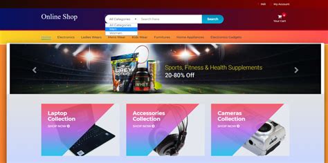 Online Shopping System In Php With Source Code Source Code And Projects