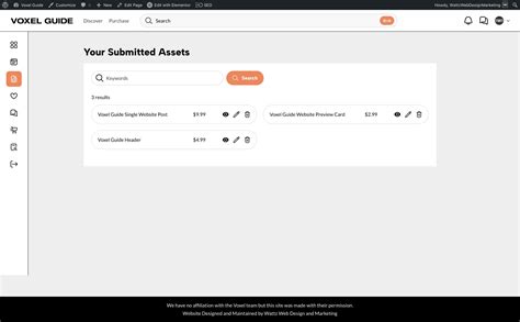 Voxel Guide Voxel Guide