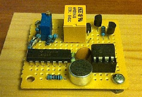 Clap Clap Switch Circuit With PIC F Arduino Project