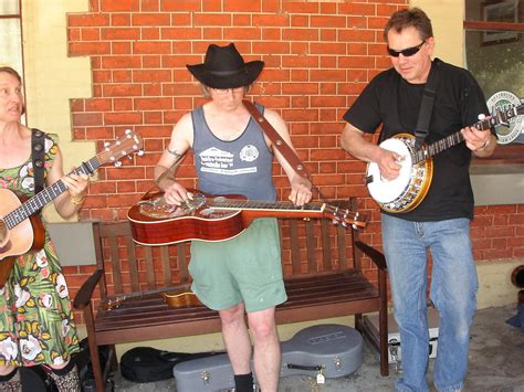 Dobro And Banjo Players At Maldon Folk Festival Musicians Flickr