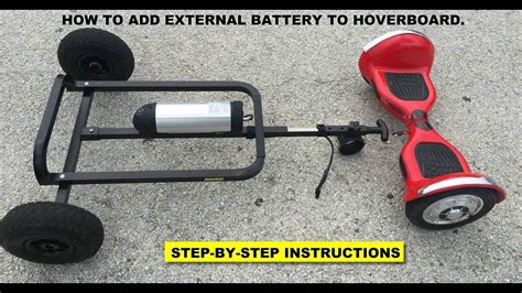 How To Add External Battery To Hoverboard DIY Step By Step Instructions YouTube