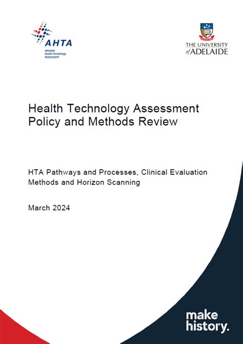 Hta Policy And Methods Review Hta Pathways And Processes Clinical