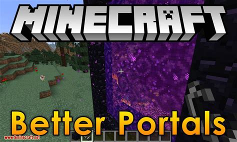 Better Portals Mod 1 12 2 See Through Portals Usable Mc Mod Net