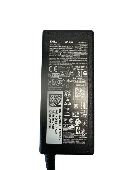 Dell Laptop Charger W Reliable Compact Power