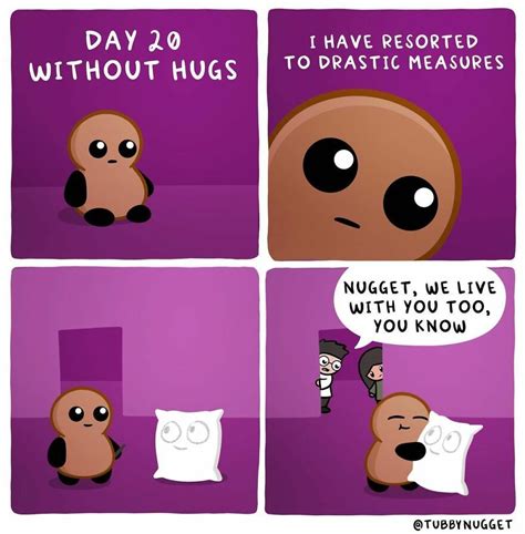 Meet Tubby A Cute Loved And Funny Nugget Cute Funny Cartoons Funny Cartoon Gifs Cartoon Man