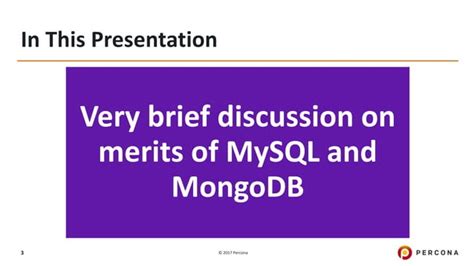 Nosql On Mysql Mysql Document Store By Vadim Tkachenko Ppt