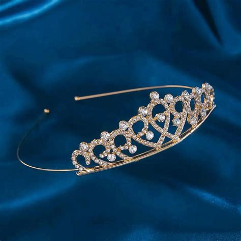 Badu Bg Горещи разпродажби за жени нова сладка тиара на принцеса на вятъра корона за рожден