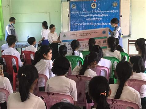 ကဝမြို့နယ် အ ခြေခံပညာအထက်တန်းကျောင်း ဖလေး တွင် သဘာဝဘေးအန္တရာယ်ကြိုတင