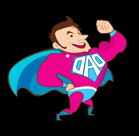 Super Dad Vector At Collection Of Super Dad Vector Free For Personal Use