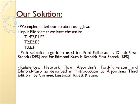 Cse 5311 Class Project Bipartite Matching Using Network Flow Ppt Download