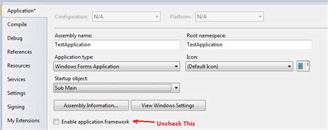 Vb Net Execute Other Class Before Executing The Main Windows Form Application Class Stack