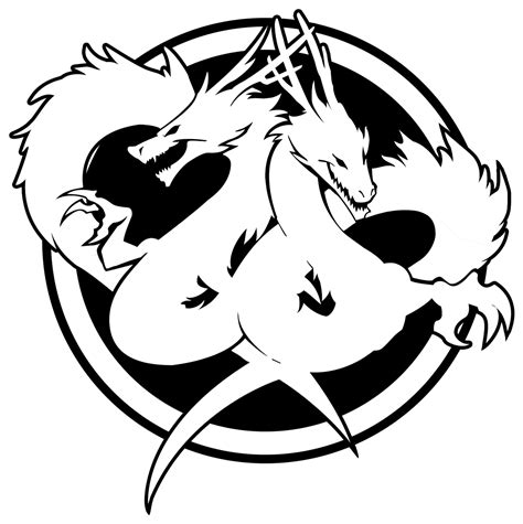 Double Dragon Neon Logo Symbol By Reoer On Deviantart