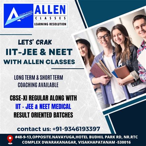 Iitjee Neet Allenclasses Coachingsuccess Resultoriented Studyhard
