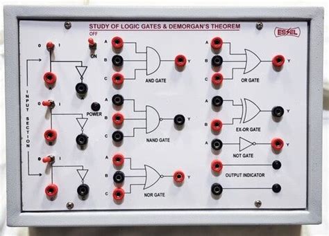 Logic Gates Demorgans Theorems Using Ttl Logic Gates At 566400 Inr In