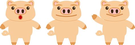 三匹の子豚イラスト｜無料イラスト・フリー素材なら「イラストac」