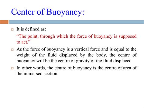 Lecture 4 Fluid Statics Ppt Physics Science