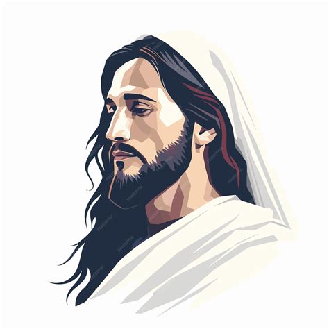 예수 그리스도 인포그래픽 터 일러스트레이션 프리미엄 벡터