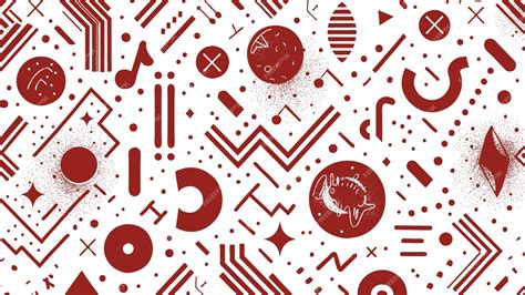 Free Vector Geometric Seamless Pattern Design