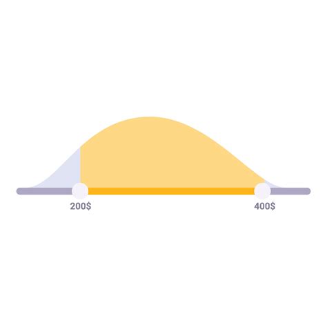 Bell Curve Graph Showing Normal Distribution For Statistical Analysis 50042122 Vector Art At