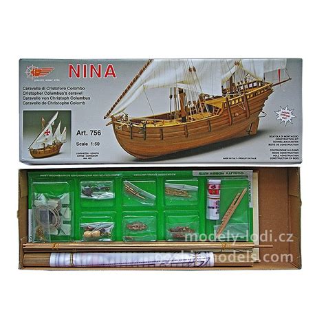 Nina Model Ship Kit Nina 756 By Mantua Ship Models