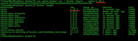 Docker 容器中镜像导出 导入 Vipsoft 博客园