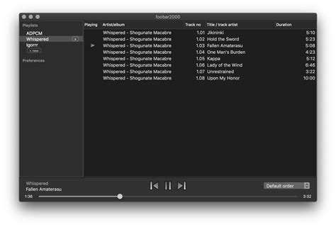 Default Audio Player Mac Tidequad