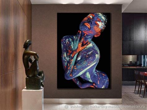 Картина маслом девушка ню Портрет ручной работы в интернет магазине на