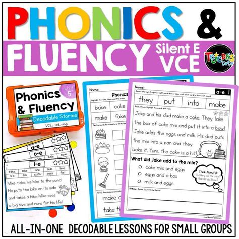 Decodable Passages Vce Silent E Science Of Reading Lessons Tejedas Tots