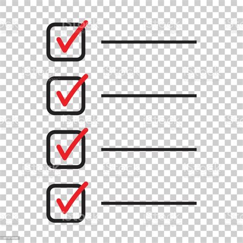 할 아이콘을 나열 합니다 점검 표 플랫 스타일에서 작업 목록 벡터 일러스트 레이 션 격리 된 배경에 알림 개념 아이콘입니다 교육에 대한 스톡 벡터 아트 및 기타 이미지