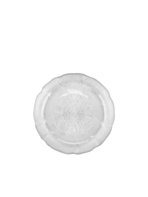 Fleur Glass Bread And Butter Plate Abbey Party Rents Reliable Responsive Respectful