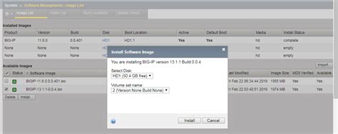 How To Upgrade F5 Big IP Software Version LetsConfig