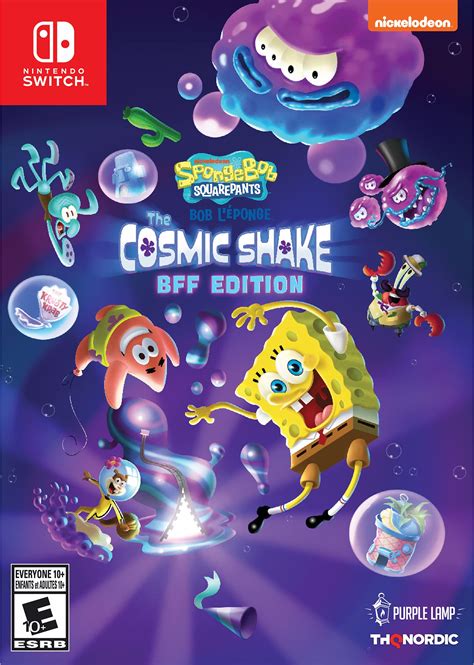 Spongebob Squarepants The Cosmic Shake Switch Xci Update Rpg Only