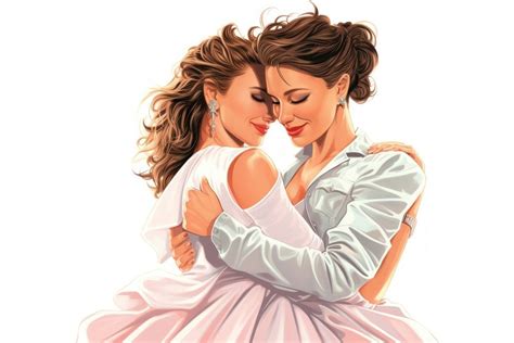 Hugging Smiling Adult Affectionate Free Photo Illustration Rawpixel