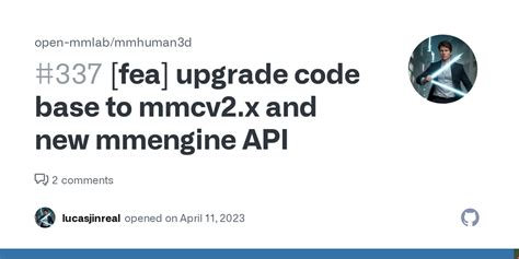 [fea] upgrade code base to mmcv2 x and new mmengine api · issue 337