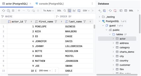 Data Editor And Viewer Intellij Idea Documentation