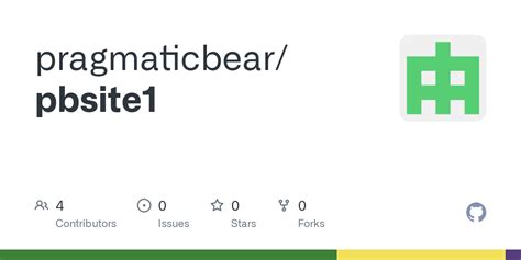 Github Pragmaticbearpbsite1