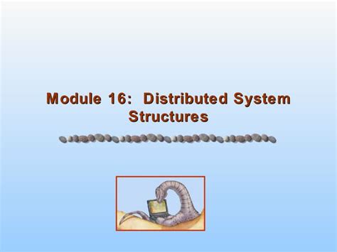 16distributed System Structure Ppt