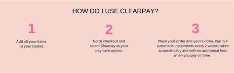 Clearpay Luxsea Swimwear