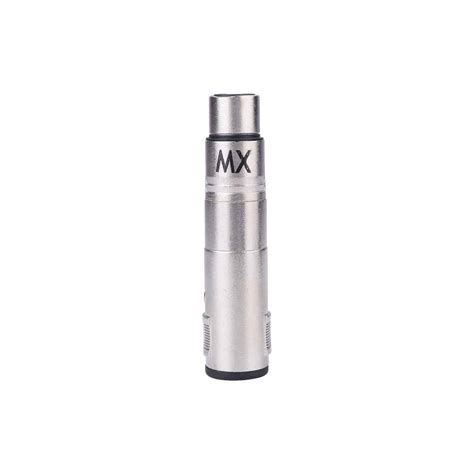 Mx Xlr 3 Pin Mic Female Socket To P 38 Stereo Female Socket Adapter