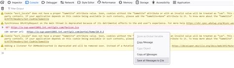Provide Console Log File From The Internet Browser Development Tools Vertigis Support